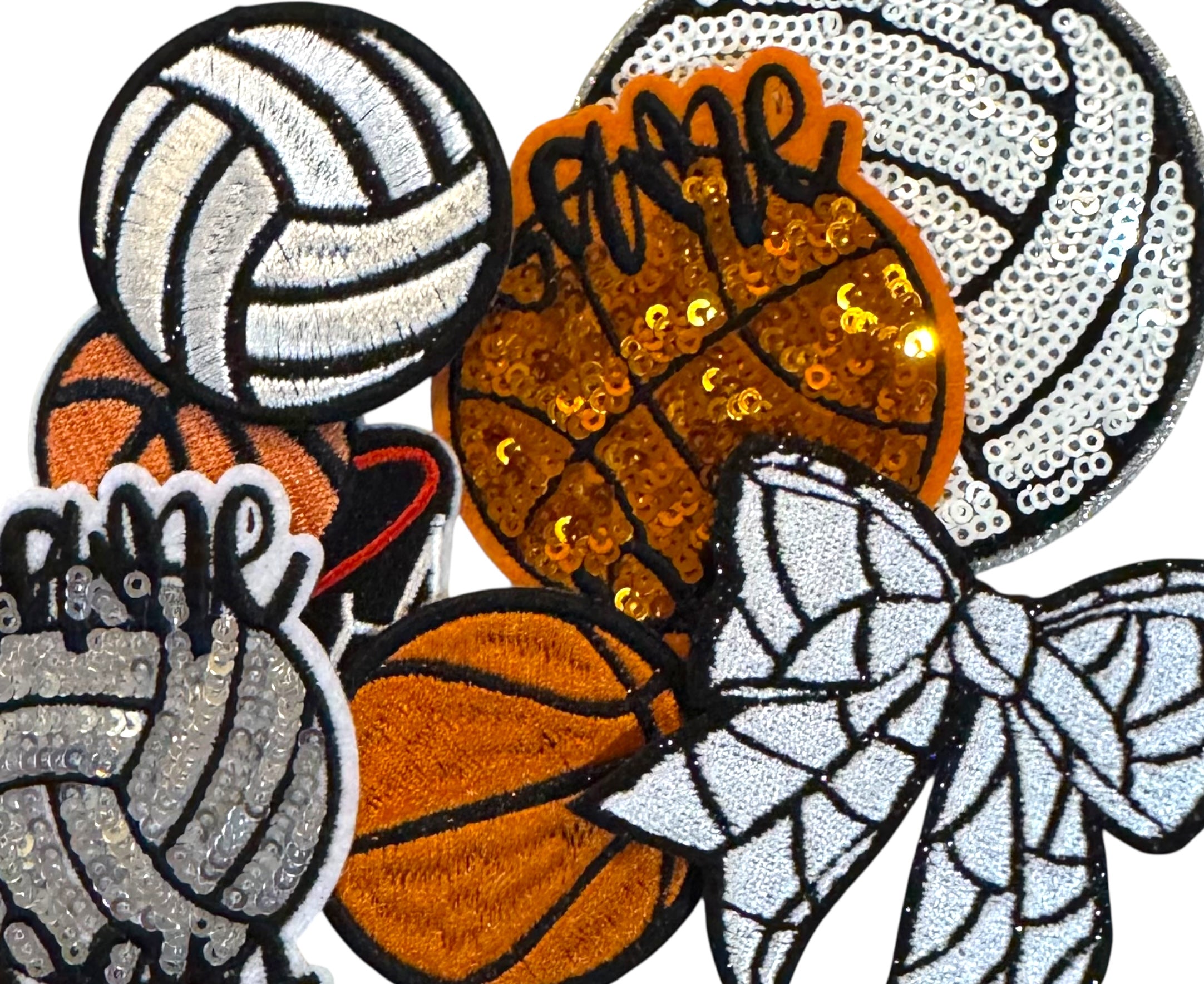 Volleyball & Basketball Patches – The Dusty Diamond & Co