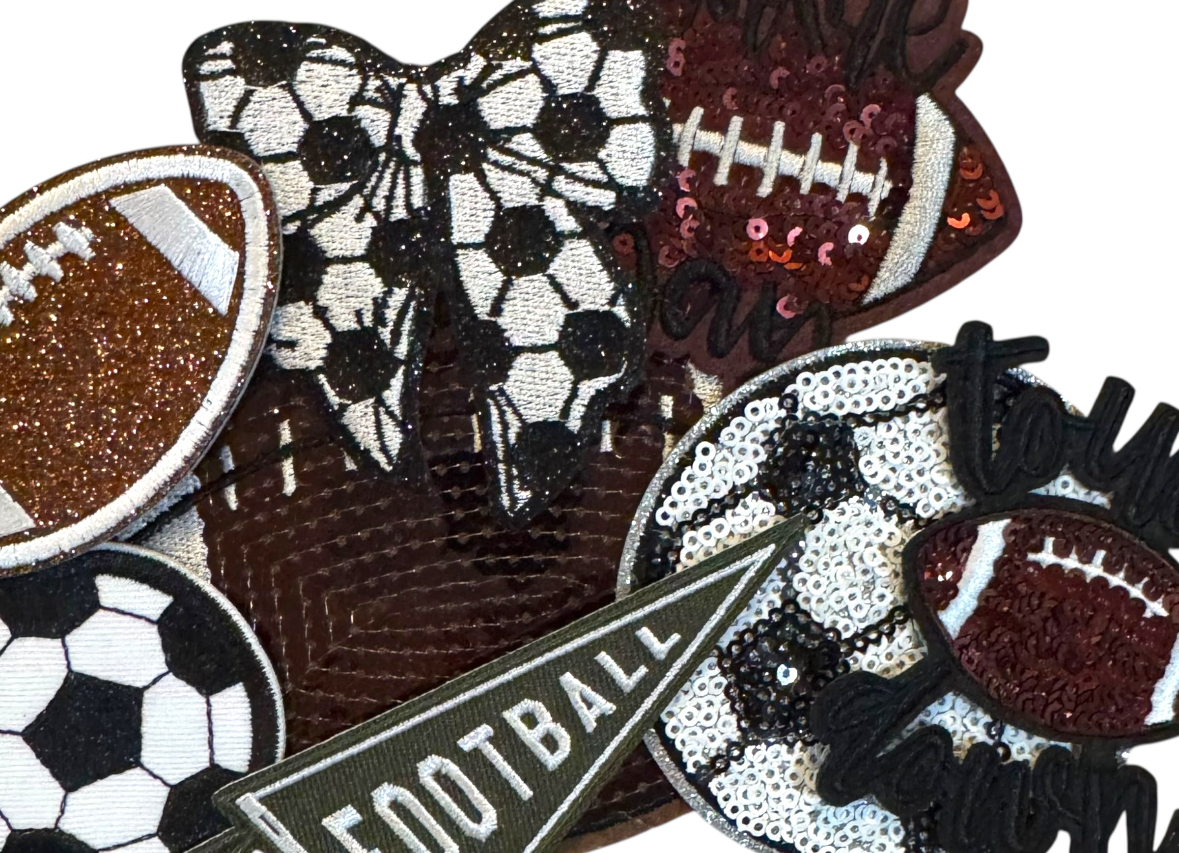 Football & Soccer Patches – The Dusty Diamond & Co