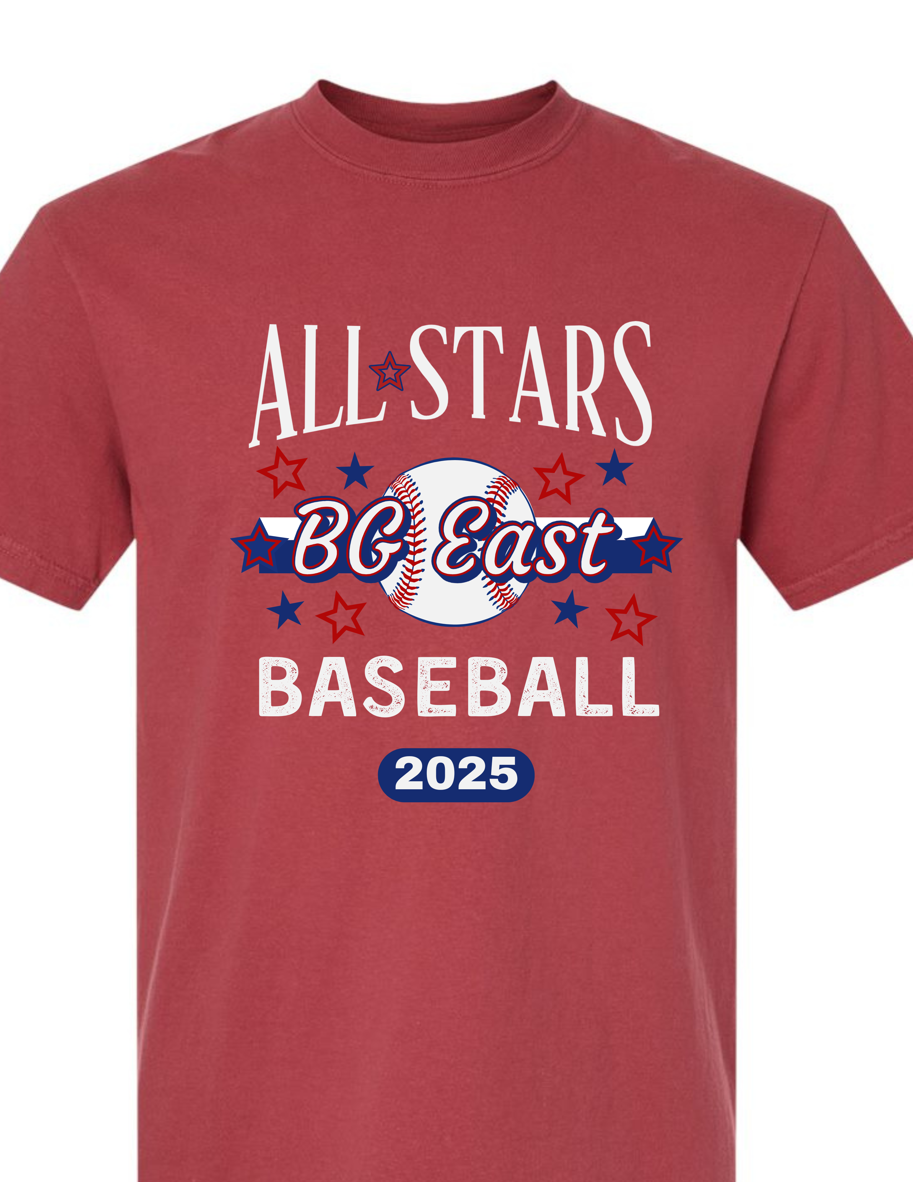 BG East All-Stars 2025 TShirt – The Dusty Diamond & Co